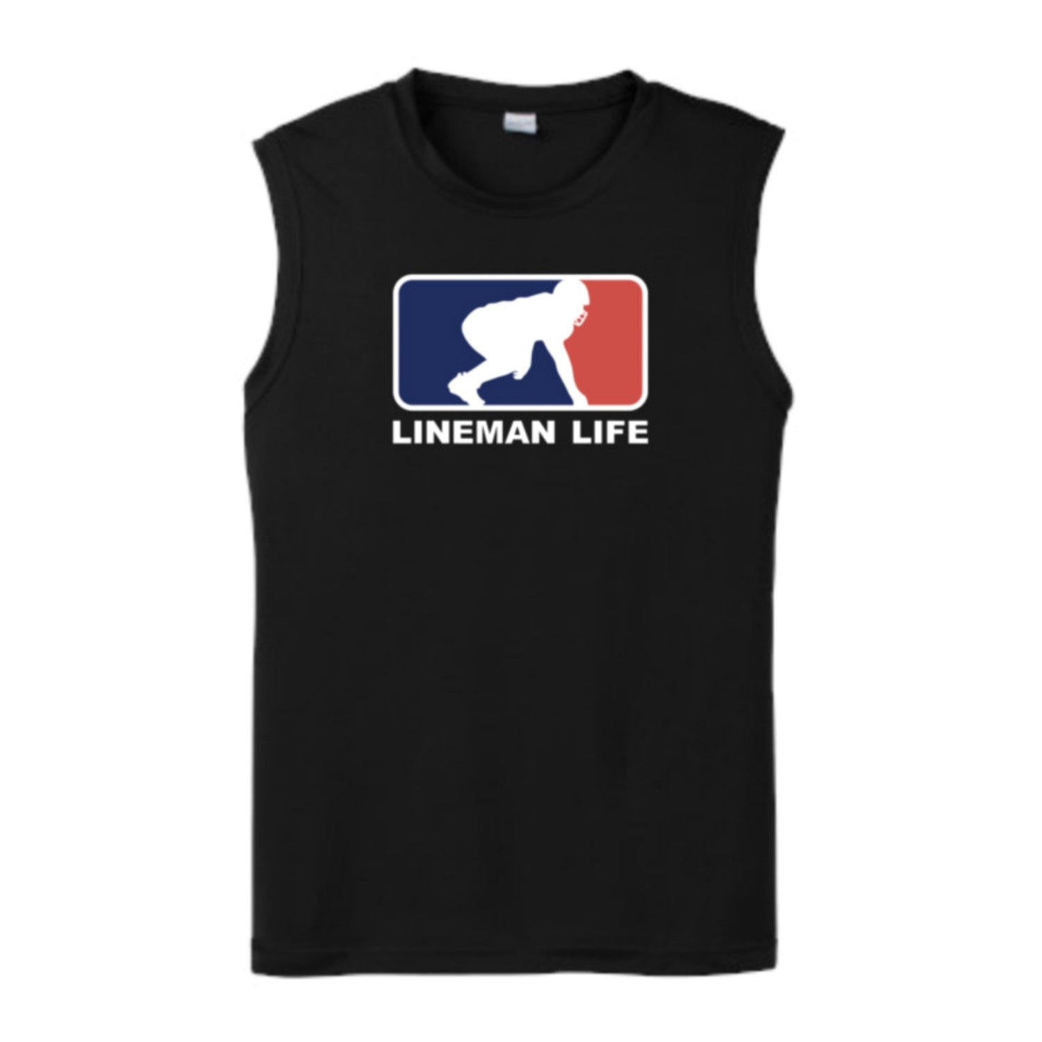 LINEMAN LIFE LOGO - Muscle T-Shirt – Lineman Probs