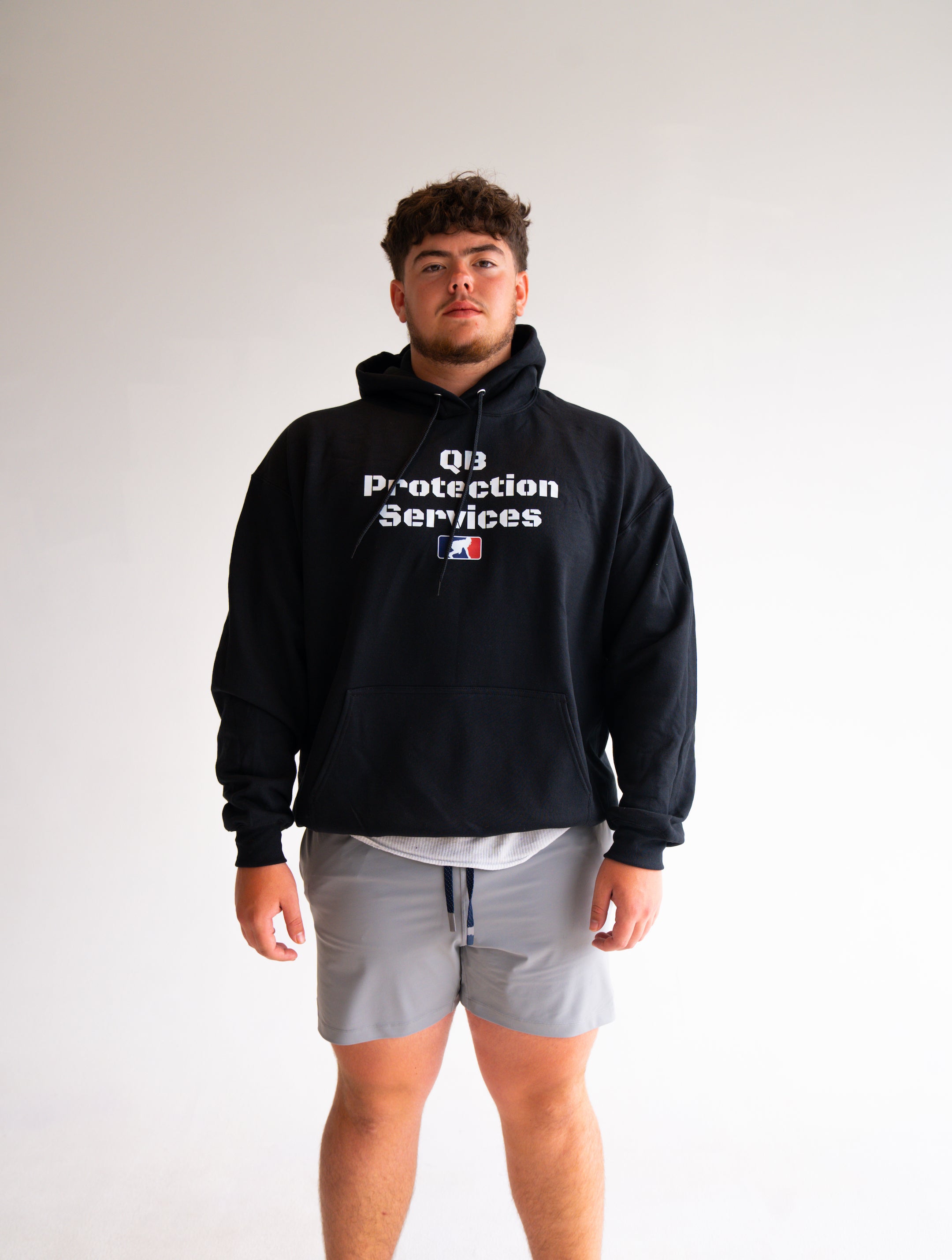QB PROTECTION SERVICES - Hoodie – Lineman Probs