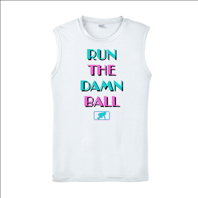RUN THE DAMN BALL (Vice) - Muscle T-Shirt – Lineman Probs