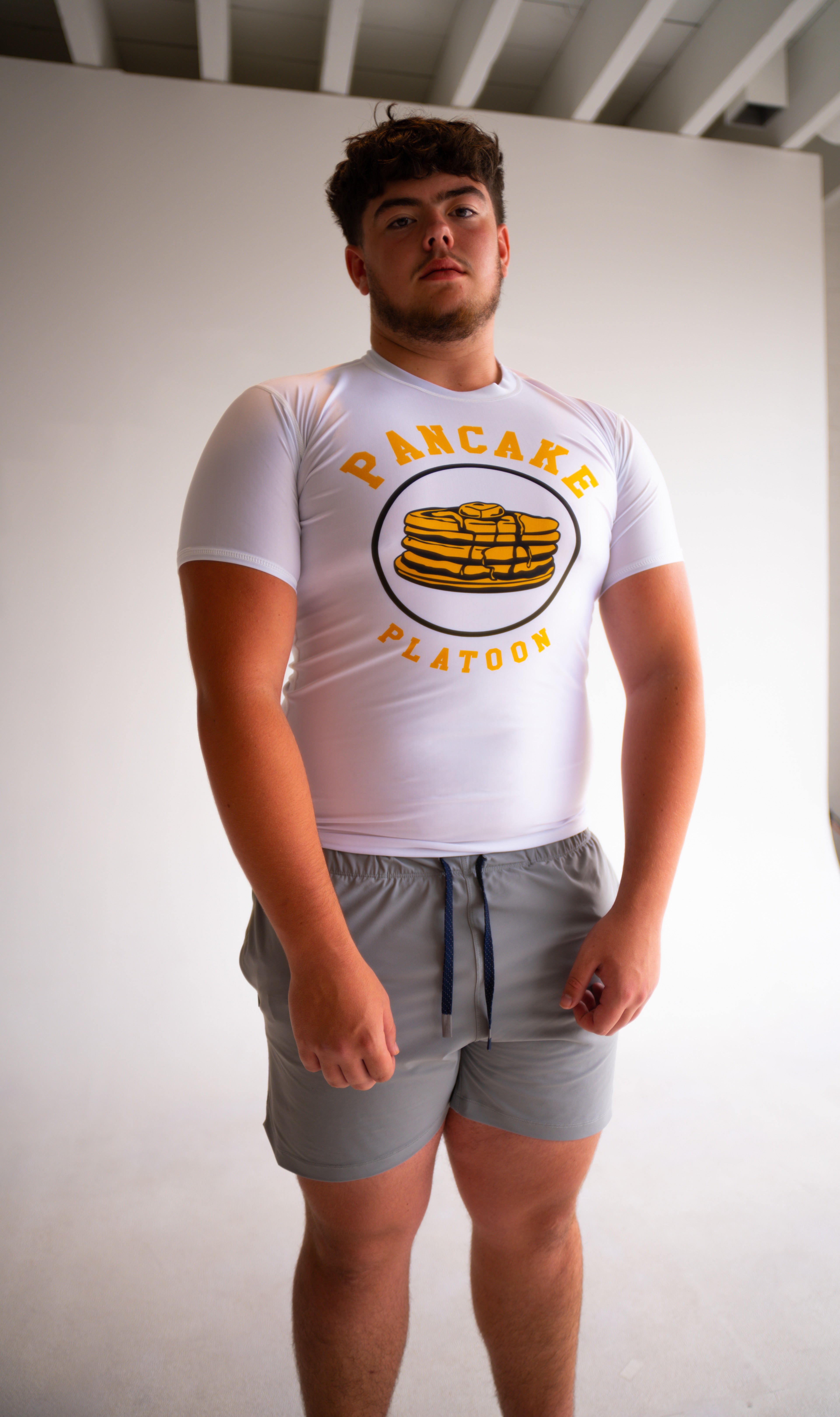 PANCAKE PLATOON - Compression Top – Lineman Probs