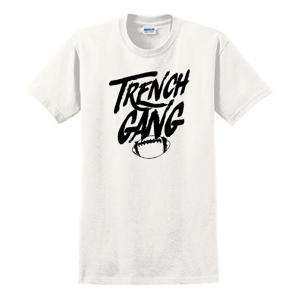 TRENCH GANG (Black) - T-Shirt – Lineman Probs