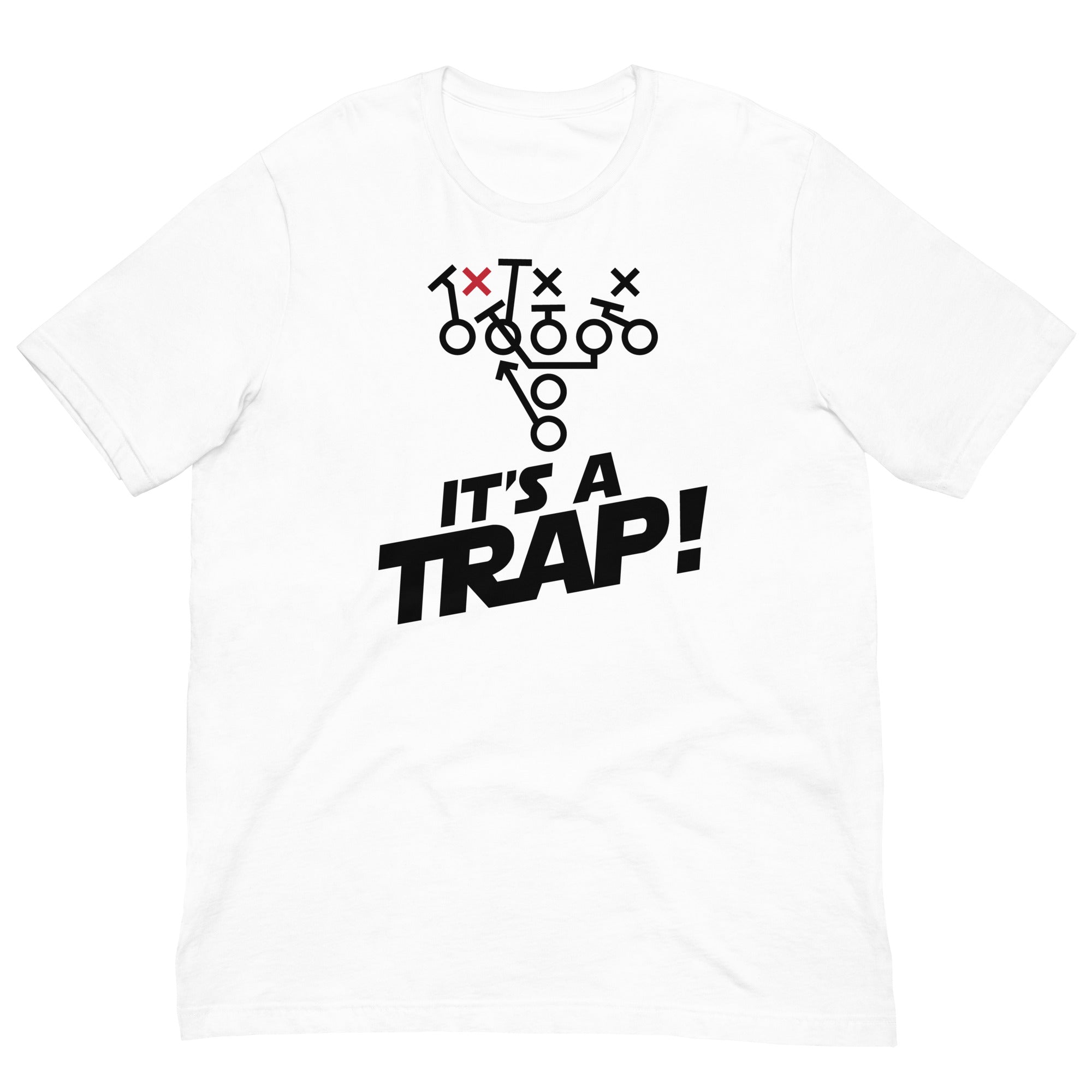 ITS A TRAP! (Black) - T-Shirt – Lineman Probs